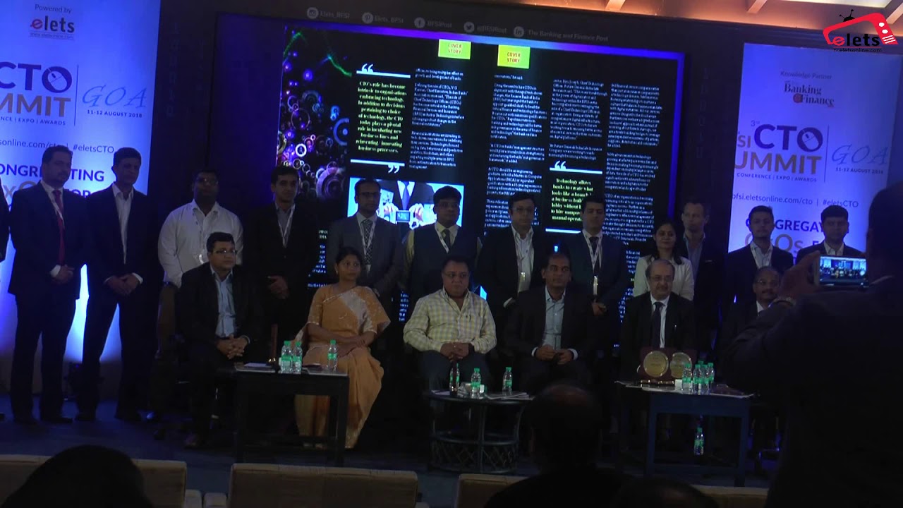 Digital Launch of  The Banking & Finance Post Magazine during 3rd BFSI CTO Summit, Goa