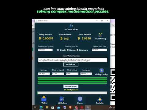 How To Mine Bitcoin & Make Money 2023 Tutorial! (Setup In 10 Minutes Guide) Softools Software