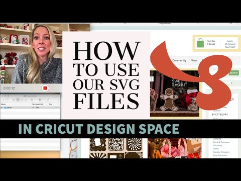 How to use our SVG files in Cricut Design Space