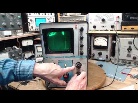 B&K 1450 Intermittent Analyzer Scope Video #1 - Checkout and Powerup