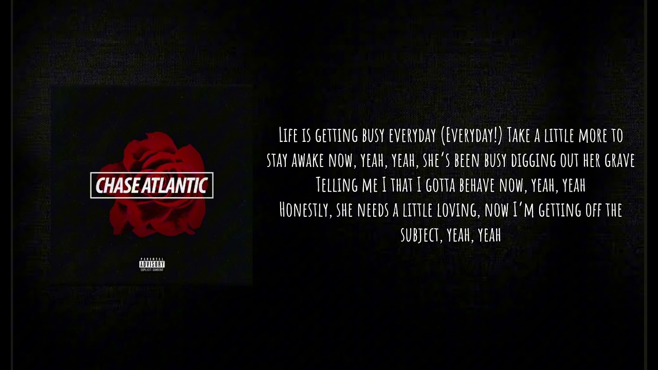 Chase Atlantic - The Walls (Clean - Lyrics) “Everybody’s leaning on the walls”