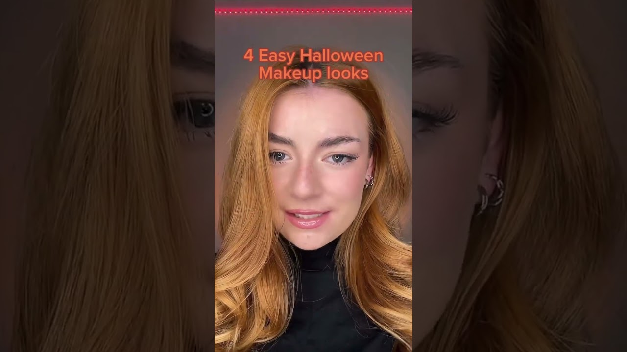 4 Easy Halloween Makeup Looks IB @/hollierose.mua
