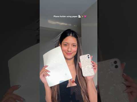 Phone holder using paper📄✨💓