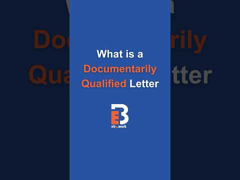 рџ What Is A Documentarily Qualified Letter рџ What Is A Documentarily