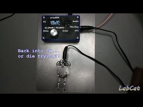 Back into CW... (Live Stream) | HamRadio