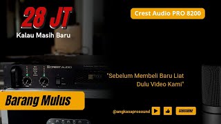 Crest Audio Pro 8200 4500-Watt Power Amplifier - What To Know & Where ...