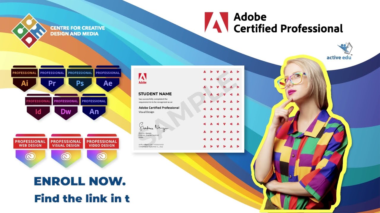 Adobe Certified Professional Exams and Training | CCDM - Centre for Creative Design and Media