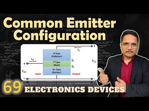 Common Emitter Configuration of BJT Video Lecture - Crash Course for GATE ECE (English ...