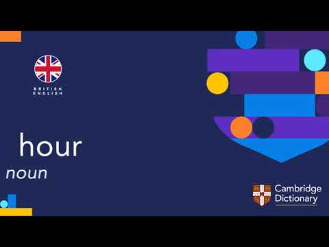 How to pronounce hour | British English and American English pronunciation