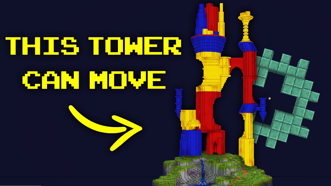 10 Builders vs. 1 Minecraft Steampunk Tower
