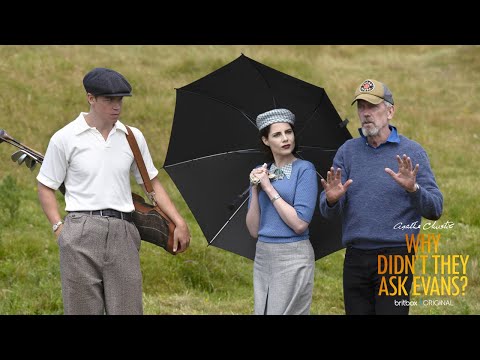 Why Didn't They Ask Evans? | Will Poulter & Lucy Boynton speak with Hugh Laurie | BritBox Original