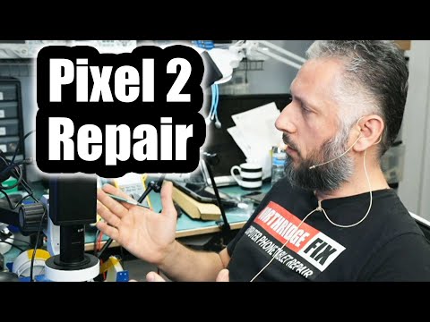 Pixel 2 Phone won't show image on screen. Can we save it ?