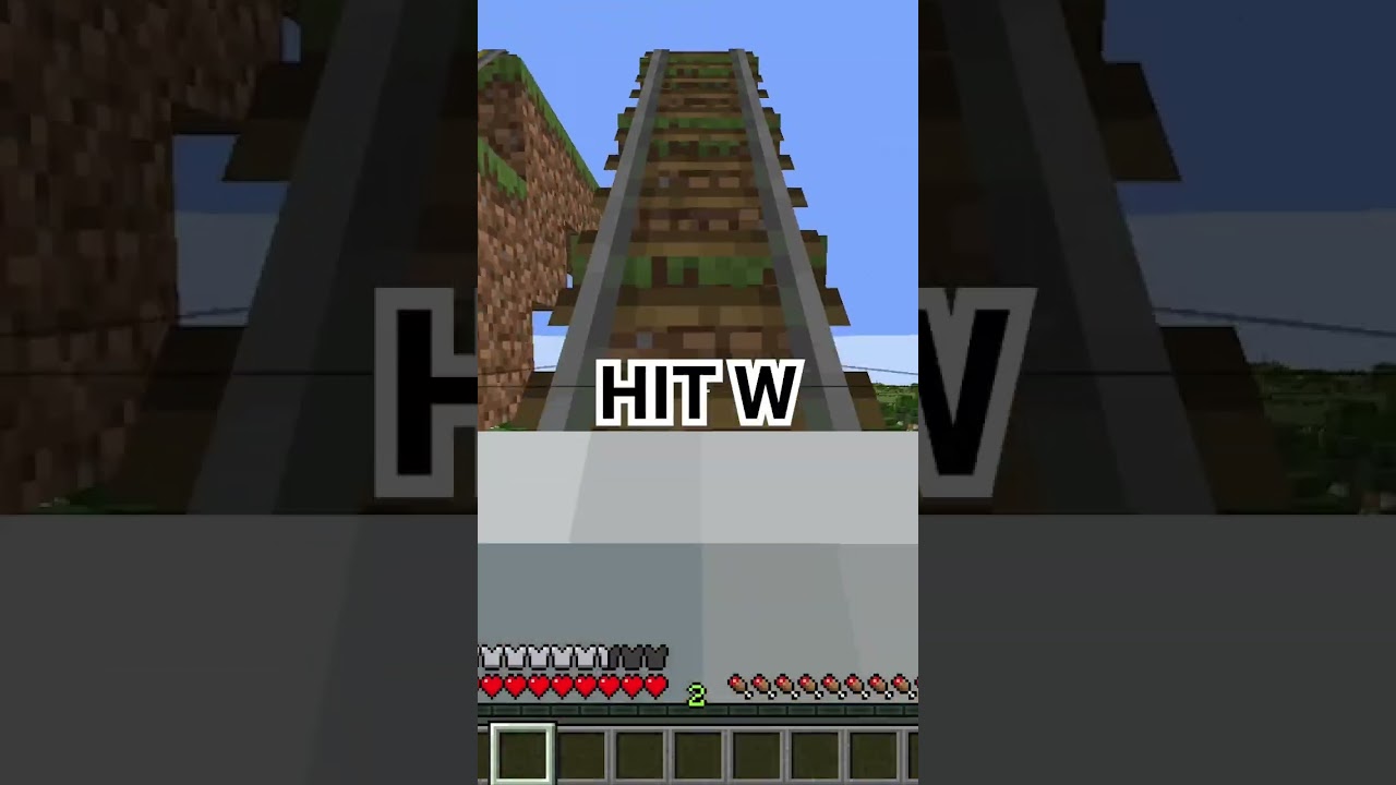STOP USING POWERED RAILS IN MINECRAFT! #lifehack #tutorial #minecrafttipsandtricks #minecrafttiktok