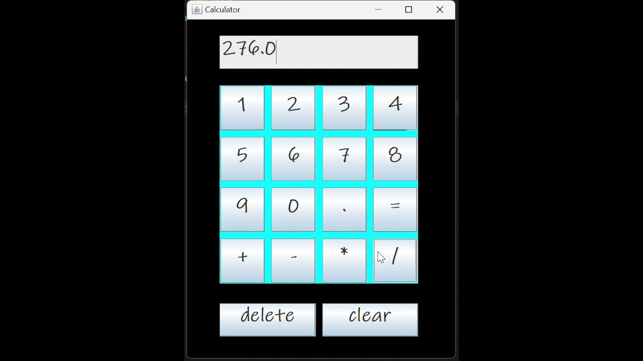 SimpleCalculator #javaprojects #javaprojectswithsourcecode
