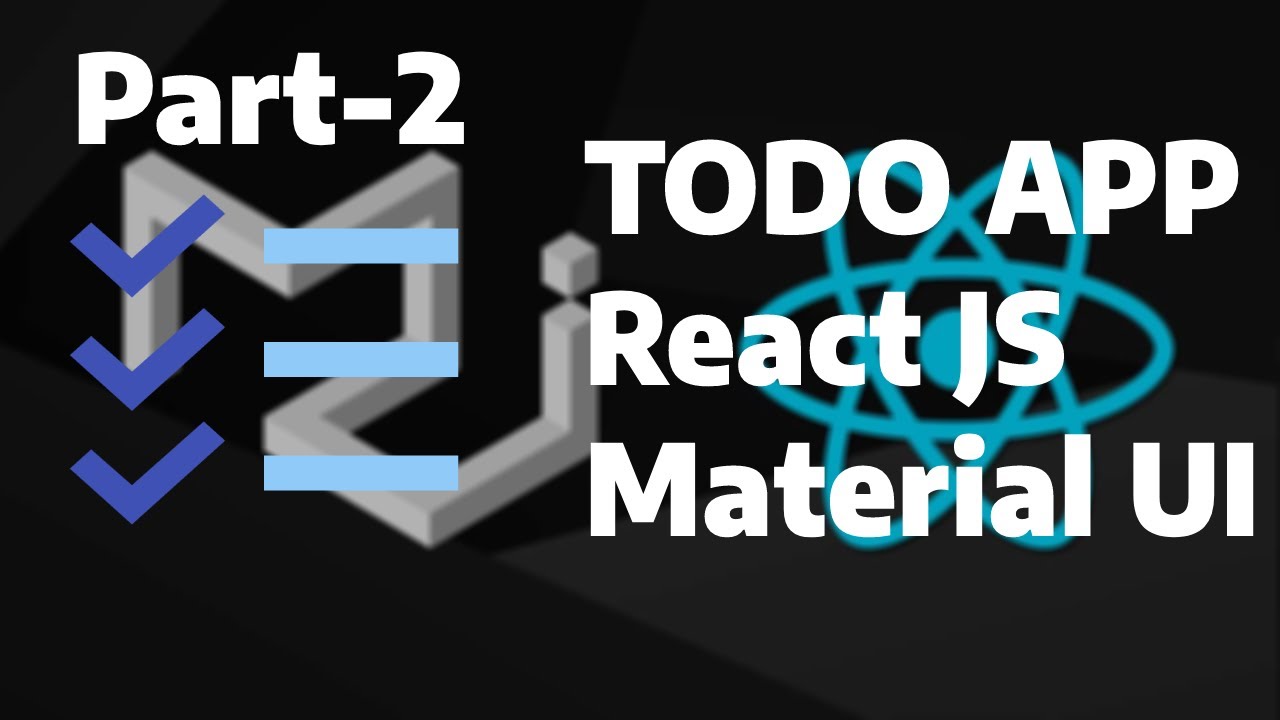 TODO APP tutorial-2 | Typescript | Material UI