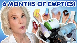 6 Months of Skincare Empties + My Husband’s First Routine in 60 Years | Before & After