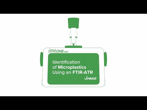 Identification of Microplastics using an FTIR-ATR