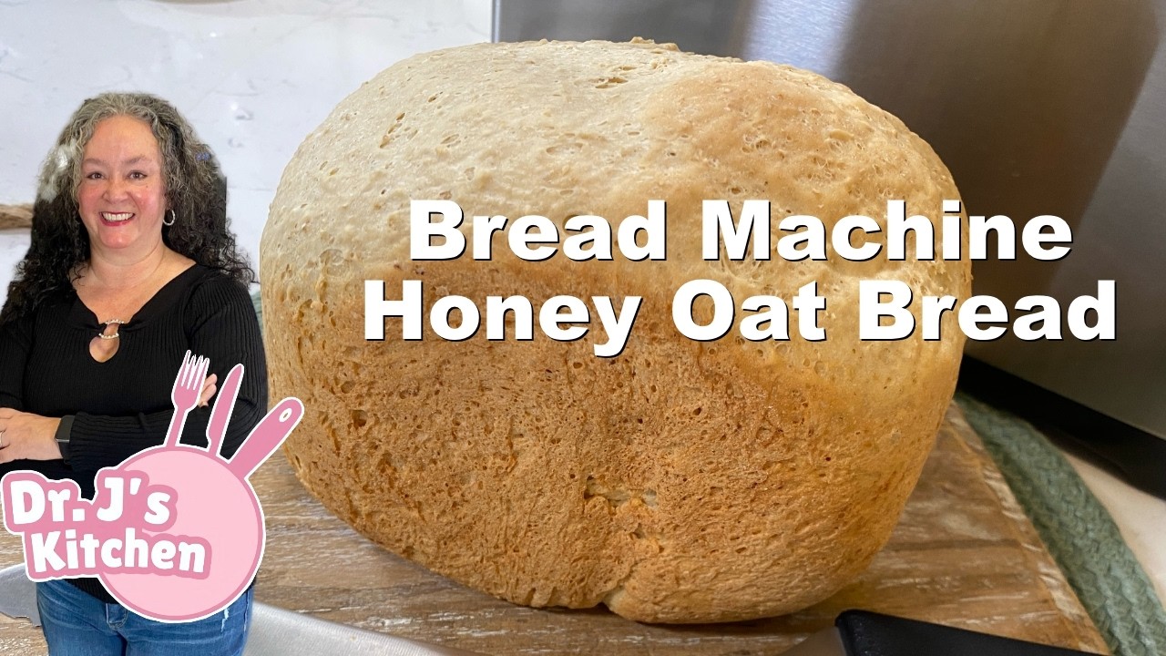 🍞 How to Make Honey Oat Bread in a Bread Machine | Organic, Budget-Friendly & Delicious!