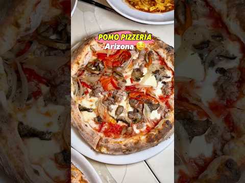 Premier Pizza at Pomo Pizzeria in Arizona Review #shorts #pizzalover #foodie #review #italian