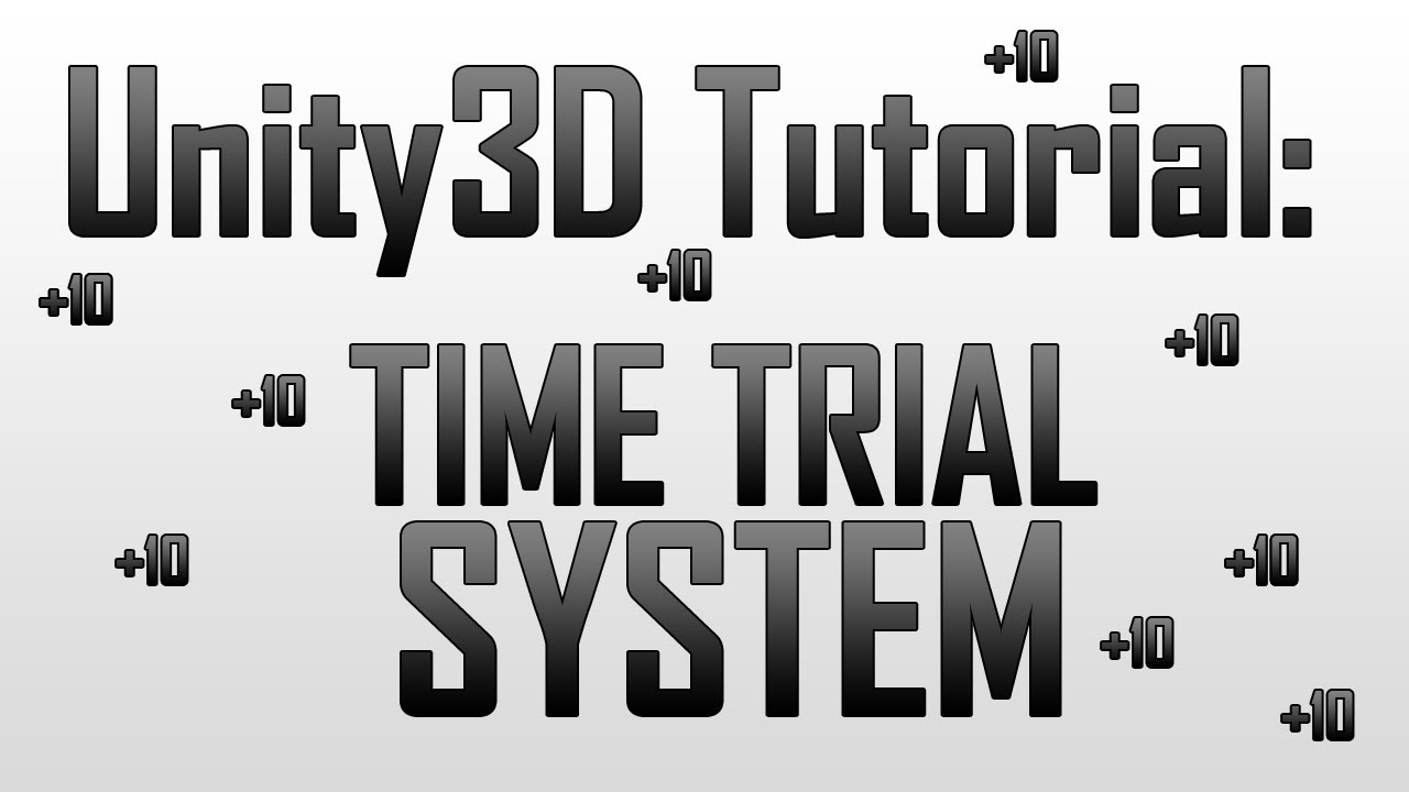 [Unity 4] Creating a simple time trial system (JavaScript)