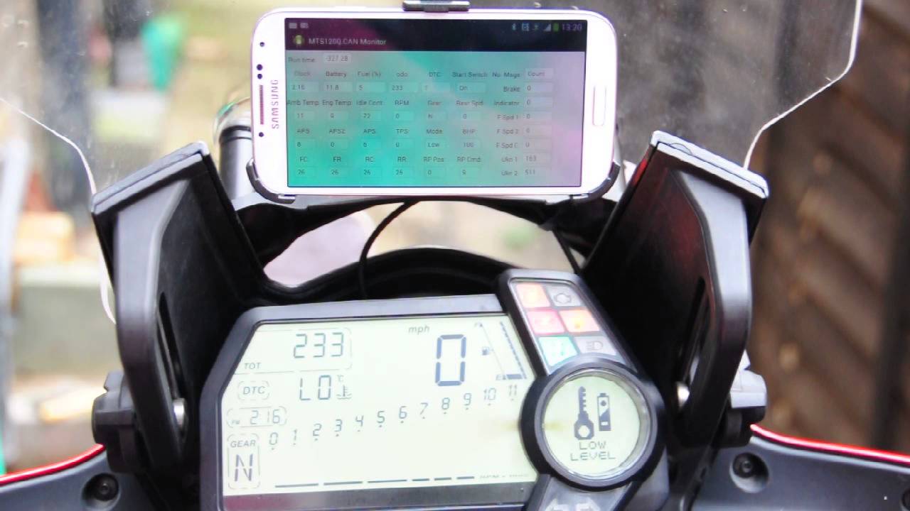 MTS1200 CANBUS Android app