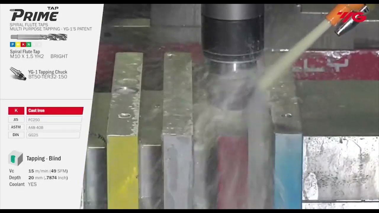 Prime Tap  YG 1 Cutting tools