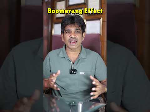 Boomerang Effect – What You Give Returns to You | Sidant | Dr. Mukesh Aggarwal
