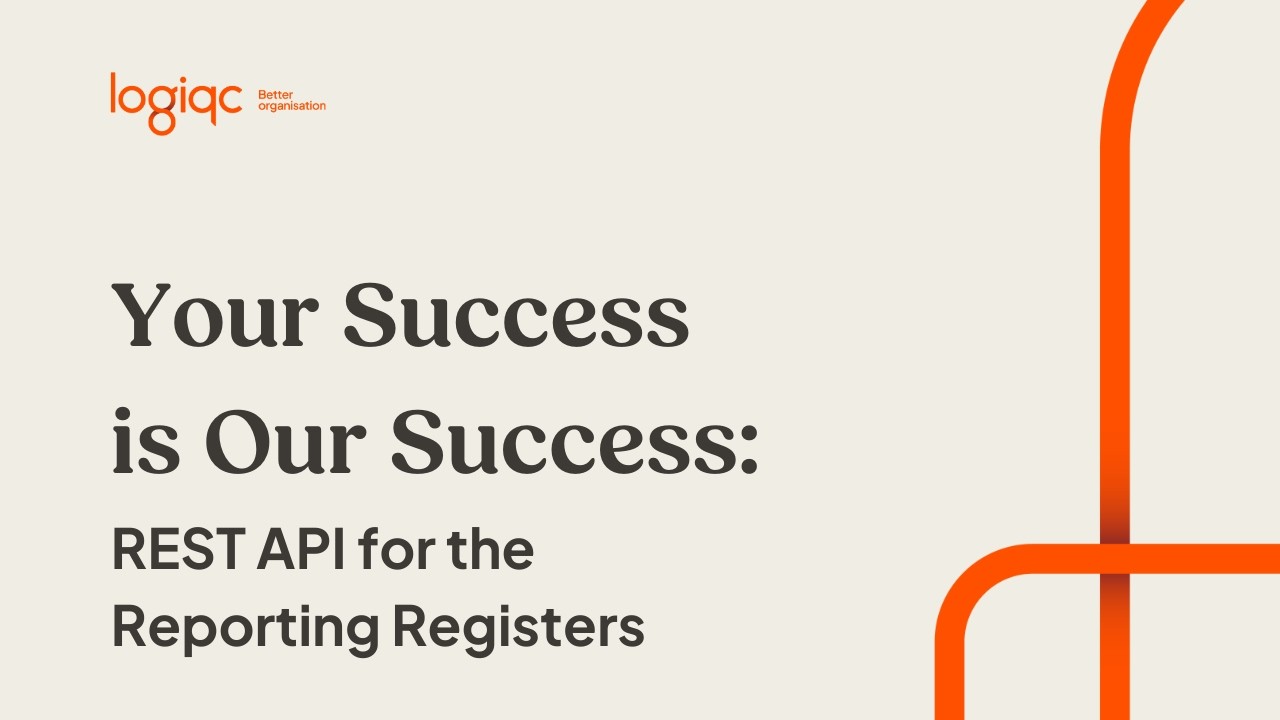 Logiqc REST API for the Reporting Registers