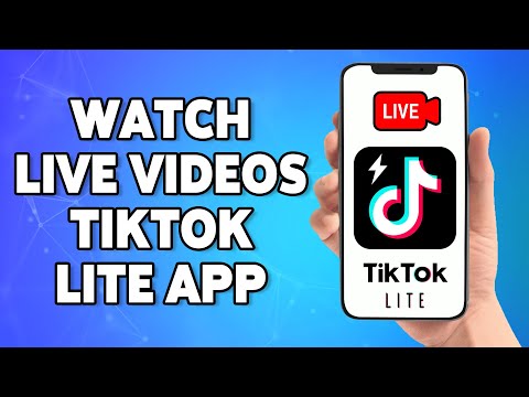 How To Watch Live Videos On TikTok Lite App 2023 | See Live Video In TikTok Lite Mobile App