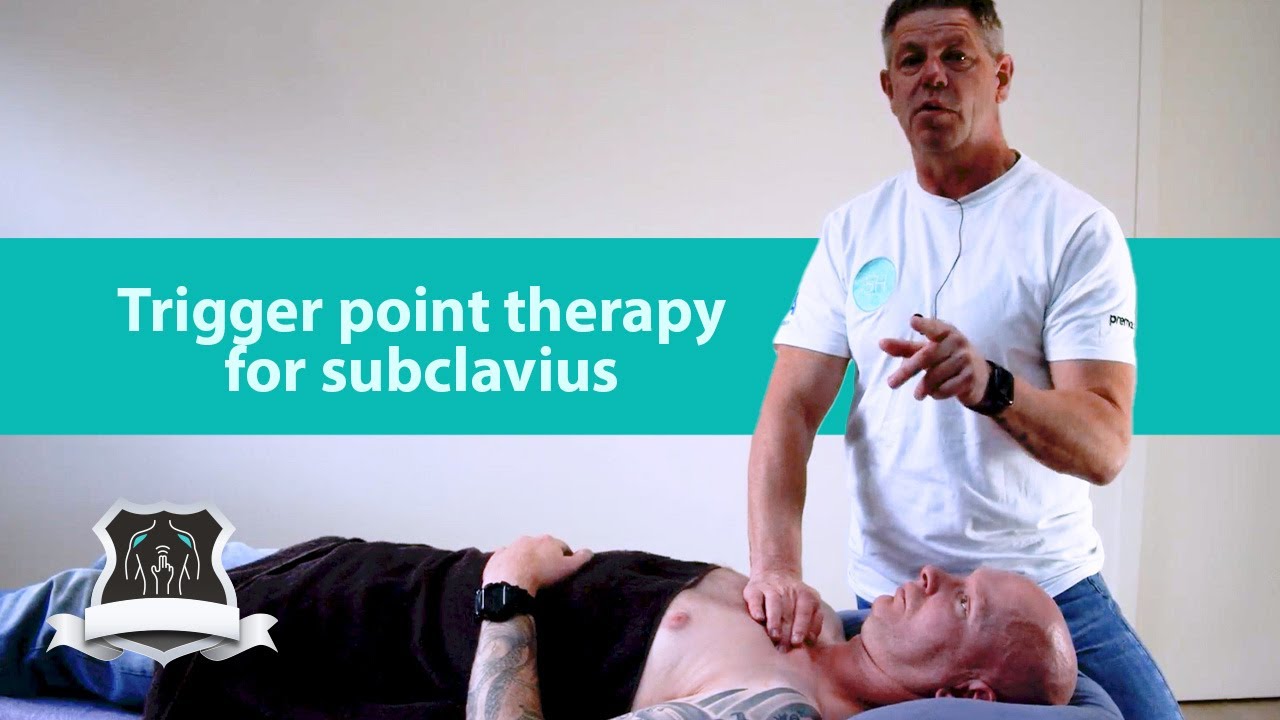 Trigger point therapy for subclavius