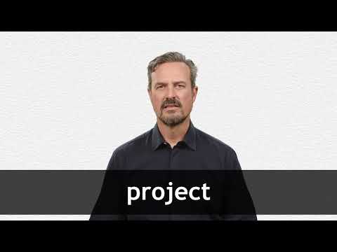 PROJECT definition and meaning | Collins English Dictionary