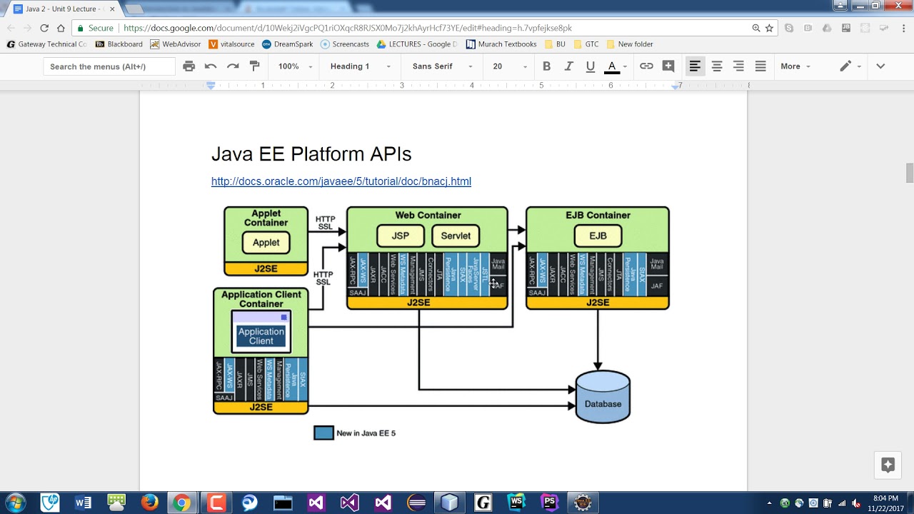 Java Programming 2 - Intro to Java Server Faces (JSF) & MVC (Lecture)