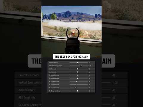 PUBG Best sensitivity 2025 and 400 DPI. Try it 😎 #pubg #pubgpc #fps #tutorial #howto #sens #dpi