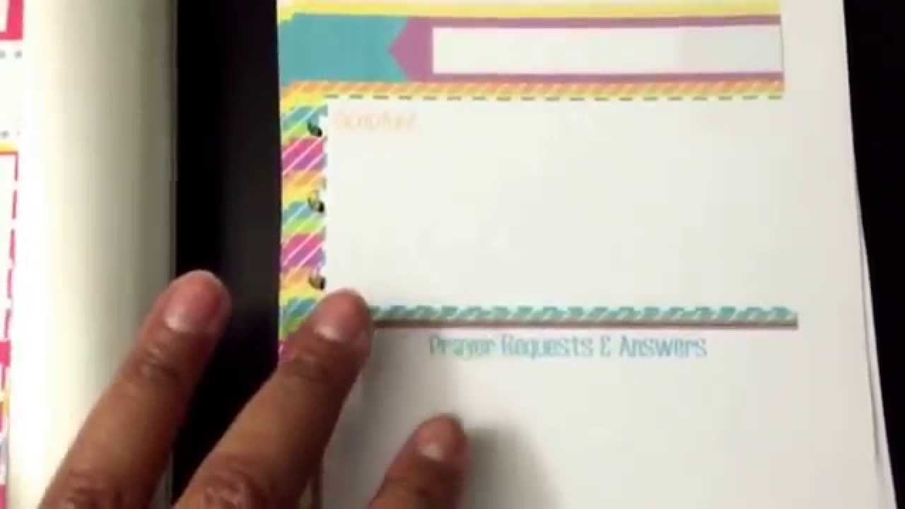 A5 size Filofax/planner printable a for Bible Study from an Etsy shop called Dreams2Inspire