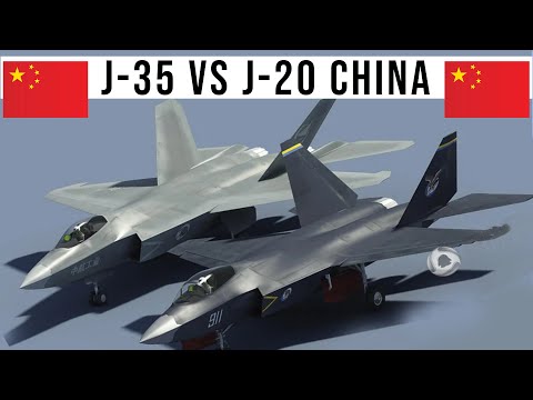 Comparison of Power and Functions Advanced Chinese Fighter Jets J-35 VS J-20
