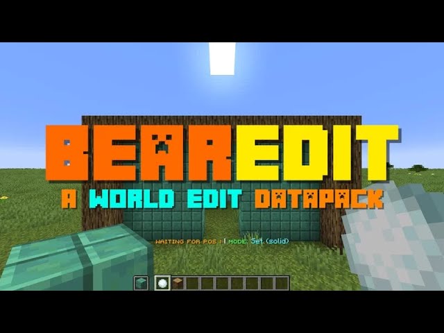 BearEdit | a WorldEdit datapack Minecraft Data Pack