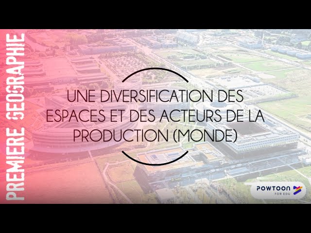 Understanding Global Production Spaces and Actors: A Comprehensive ...