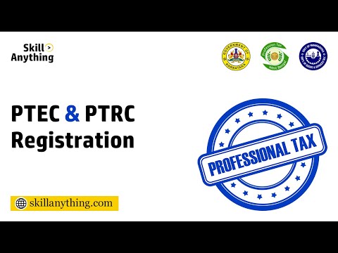 PTEC & PTRC Registration Process - Learn about Professional Tax #ptrc #ptec #taxregistration