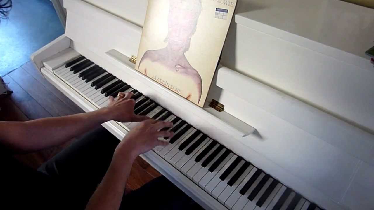 Solo piano arrangement of David Bowie's Aladdin Sane