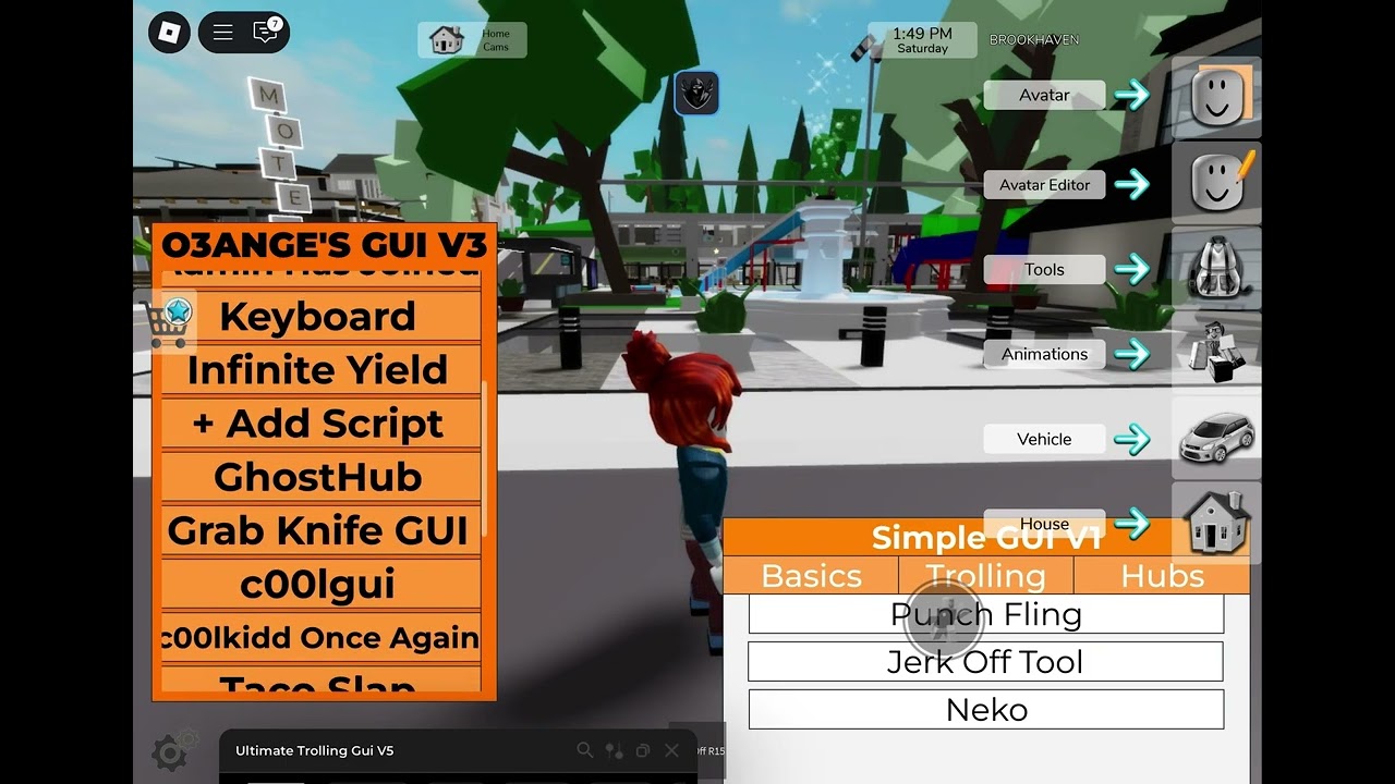 Roblox Script Showcase | O3ANGR GUI V3| Universal Script