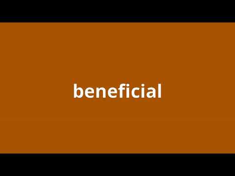 what is the meaning of beneficial