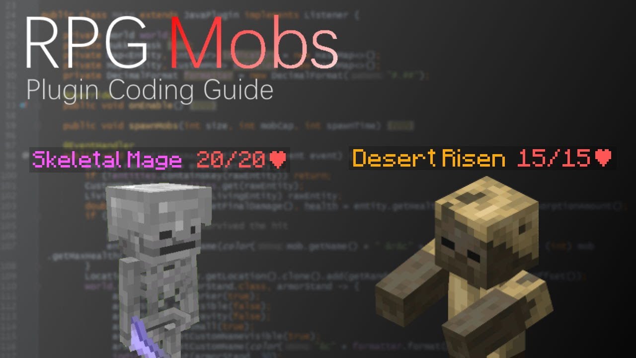 RPG Mobs | Plugin Coding Guide