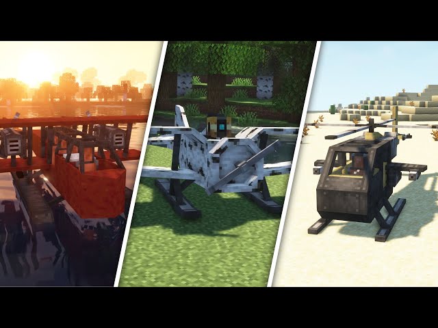 5 best Minecraft mods that add Planes