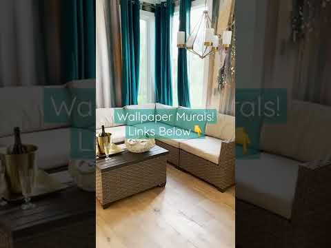 You Wonβt Believe Itβs Wallpaper π― | Interior Design | #wallpapers #interior #homedecor #art #beach