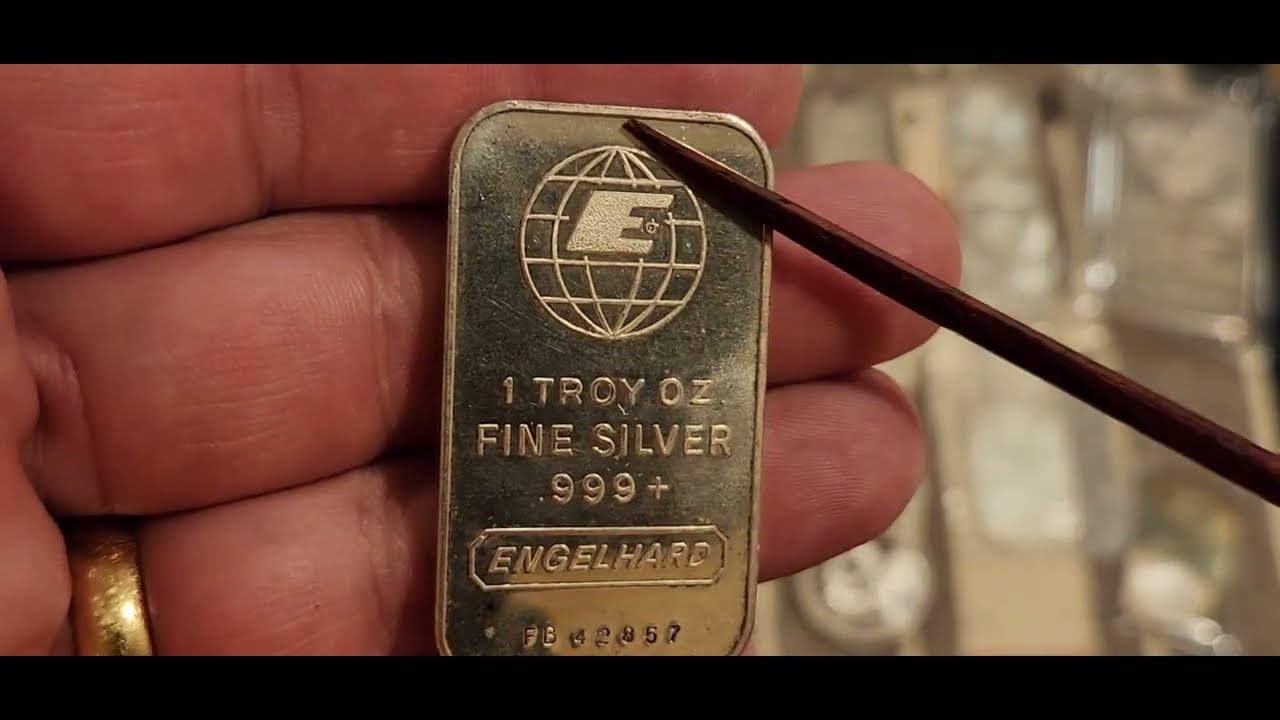 Let's Talk Engelhard: 1 Ounce Silver Bars