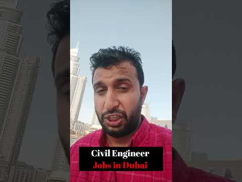 Civil engineer Jobs in Dubai