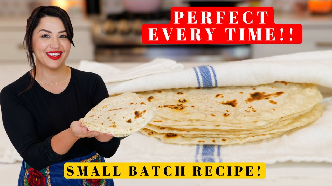 Easiest Method for Homemade FLOUR TORTILLAS from Scratch, Perfect Every time!! tortillas de Harina