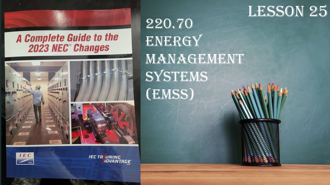 2023 220.70 Energy Management Systems (EMSs)