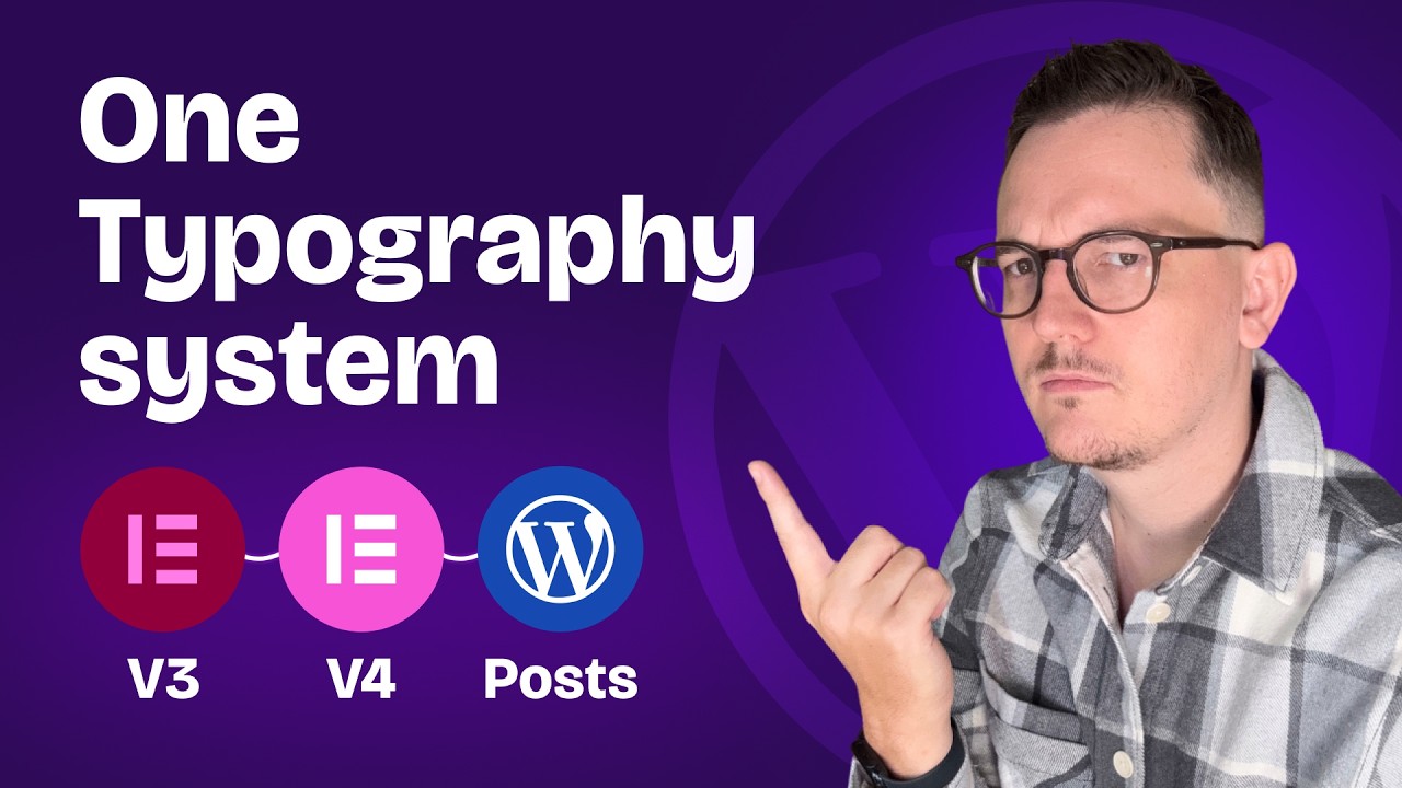 The perfect Typography Setup for Elementor V4, V3 & WordPress Posts