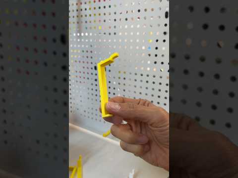STL file Pegboard Hook and Shelf 🪝・Template to download and 3D print・Cults